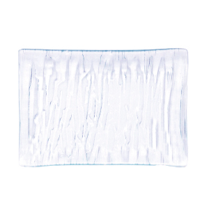 textured rectangular glass plate 1 poa rectangular frosted glass plate ...