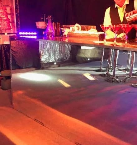 Mirror Bar Hire for Weddings & Events in Manchester & Cheshire