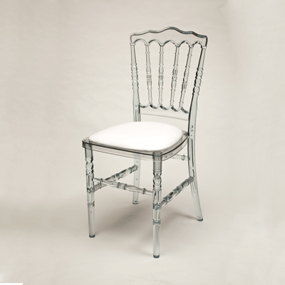 napoleon ice chair £ 5 . 95 stunning ice effect ghost chair that fits ...