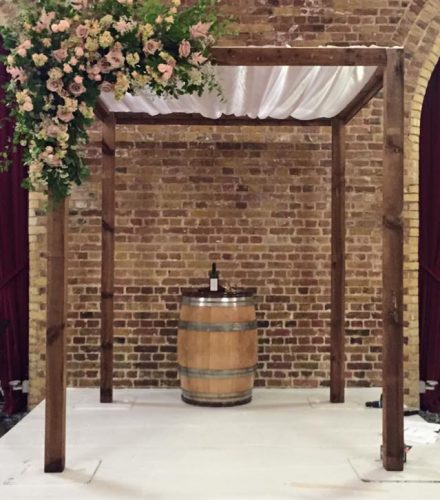 rustic chuppah £ 450 beautiful rustic wooden chuppah for jewish ...