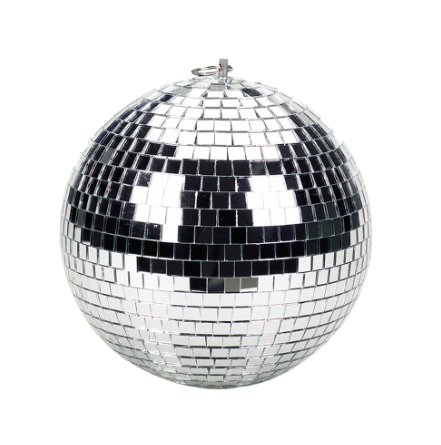 MINI SILVER MIRROR DISCO BALLS | Event Hire