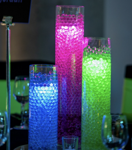 led bubble tube trio £ 55 this led centrepiece is always a show stopper ...